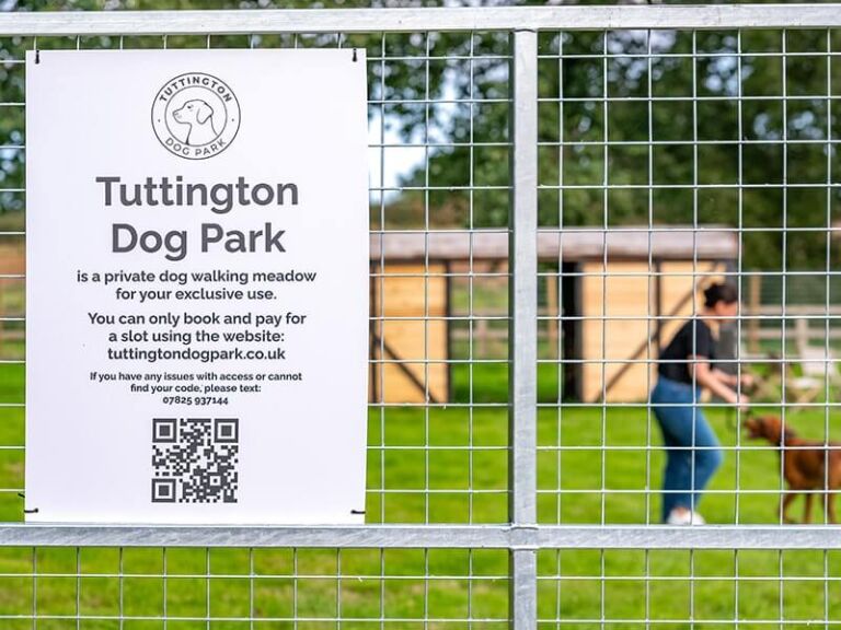 Dog Walking Park near Aylsham, North Walsham and Norwich, Norfolk ...